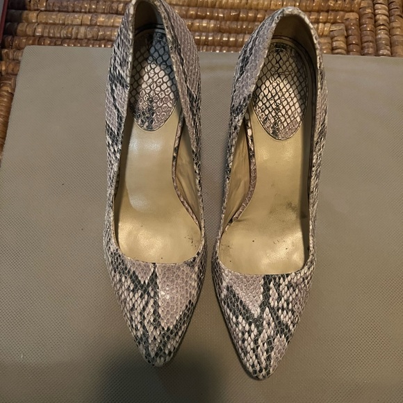 Cole Haan | Shoes | Cole Hahn Nike Air Snake Skin Heels | Poshmark
